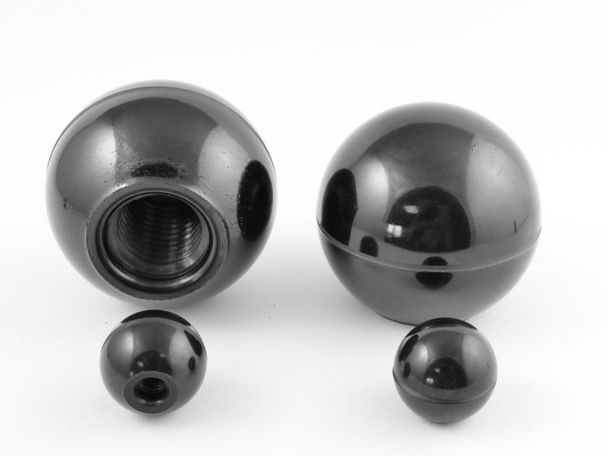 BALL KNOBS THREADED METRIC THREAD - Hightemperature use,Handles/knobs ...